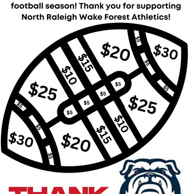 Color My Football Fundraiser Digital Download - Etsy