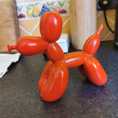 SALE Yappiedogs™ Official Grey Edition Balloon Dog Home Decor Sculpture ...