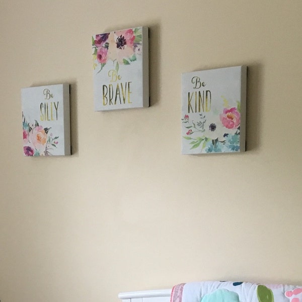 Nursery Wall Art Nursery PRINTABLE Art Baby Girl Nursery Decor Pink ...