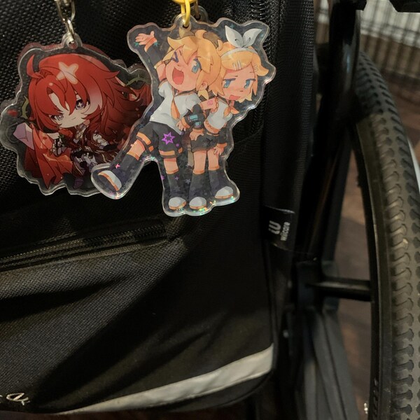 Silly Acrylic Charms - Etsy