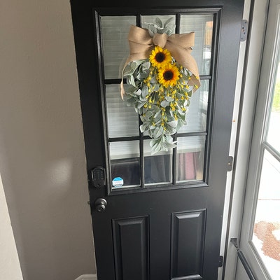 Shell & Lamb's Ear Beach Swag Beach Swag Beach Decoration Lambs Ear ...