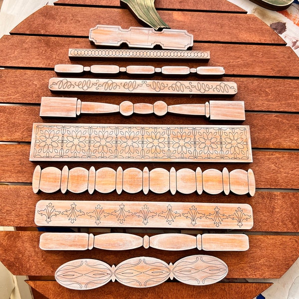 Spindle Pumpkin Pictures Home Decor Svg Digital File With Spindles to ...