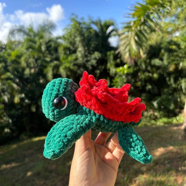 Flower Turtle Pattern Bundle Crochet PDF Download Beginner Friendly ...