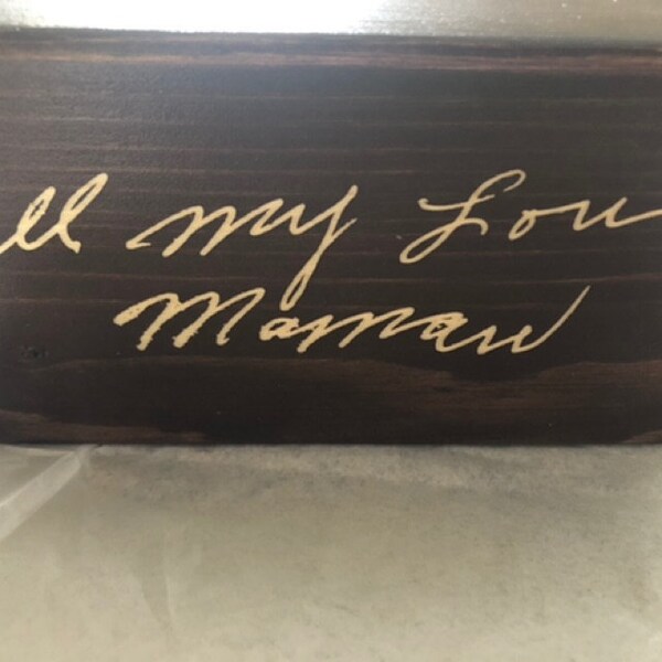 Memorial Signature Signs, Memorial Gift Momento Keepsake Signature ...