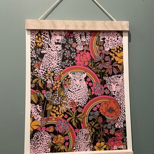 Map Hanger Frame Magnetic Wood Poster Hanger - Etsy