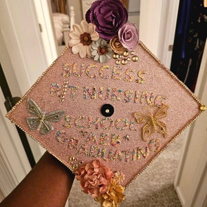 School Counselor Graduation Cap Topper Counselor Grad Cap Custom Grad ...