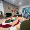 Cute Taddy Face Rug, Cream White Rug, Cartoon Rugs, Kids Bedroom Living ...