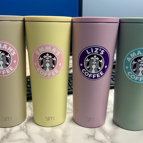 Starbucks Logo Custom Sticker - Etsy