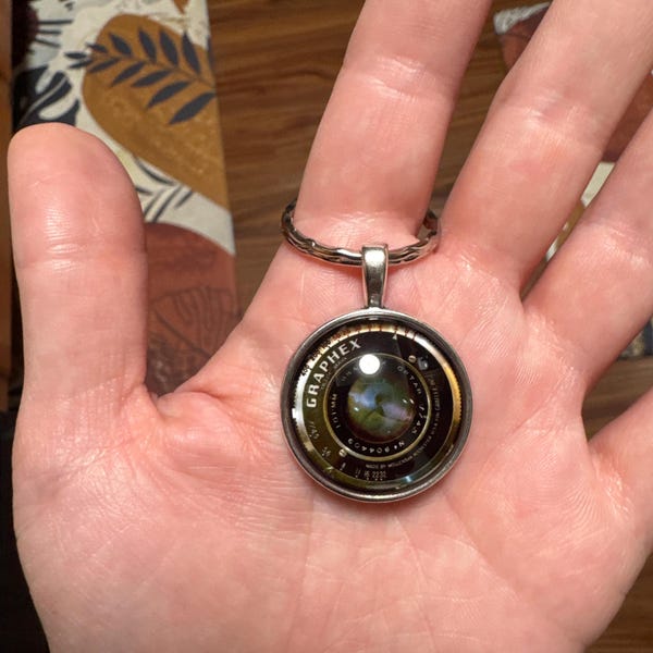 Keychain Camera Lens Keyring Camera Lens Jewelry Camera Pendant Husband ...