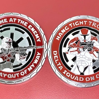 Scorch Republic Commando Challenge Coin, Republic Commandos, Delta ...