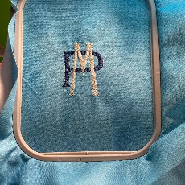 Antler Laurel Wreath Frame Satin Stitch Monogram Design Holiday ...