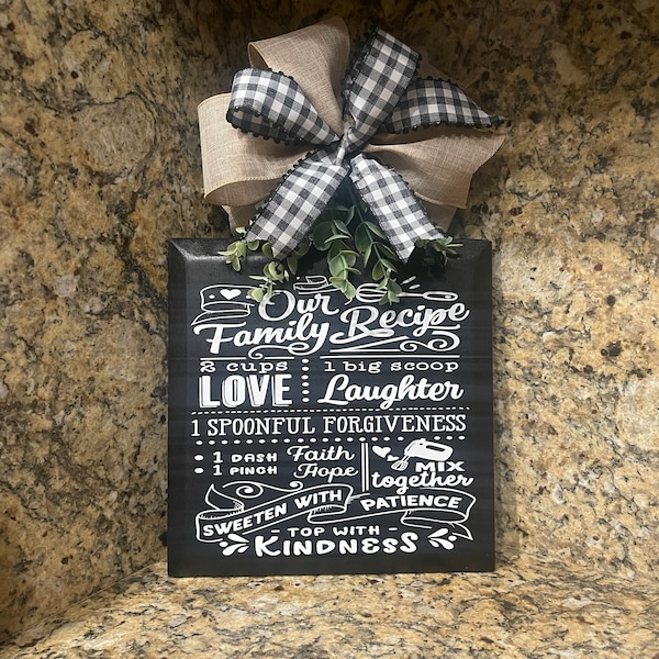 Our Family Recipe SVG, Kitchen Svg, Funny Kitchen Svg, Cooking Funny ...