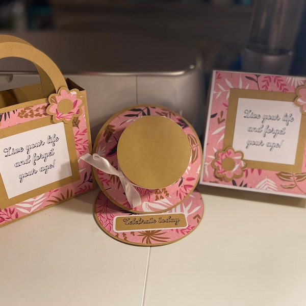 3D Easel Hat With Matching Purse !digital Cutting File for Silhouette ...