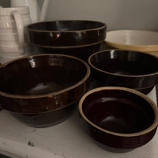 Vintage Stangl Town & Country Green Sponge Ware Large Farmhouse Water ...