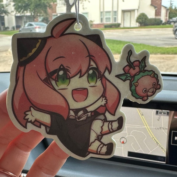 Corgi and Ragdoll Cat Car Air Freshener Bundle, Sleeping on Clouds ...