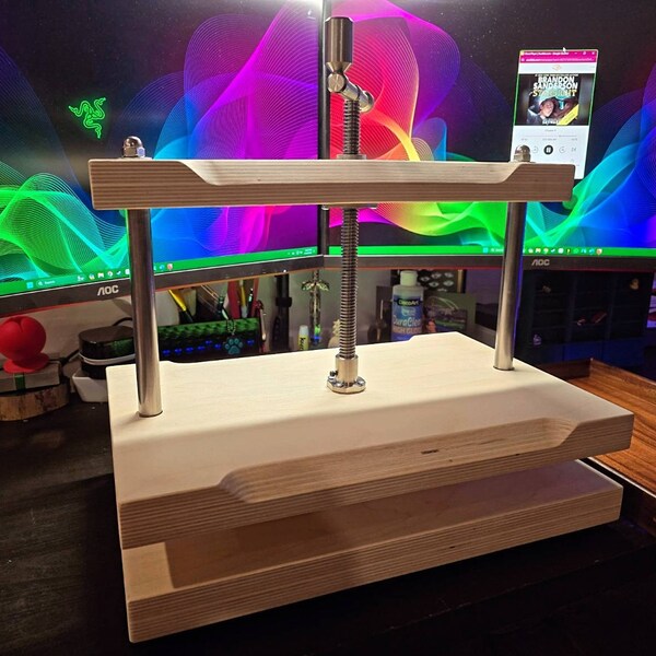 Bookbinding Cradle – Laser Cut Signature Punching Tool – Journal & Book ...