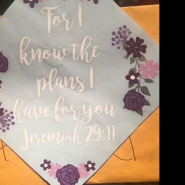 Custom Graduation Cap Design - Etsy