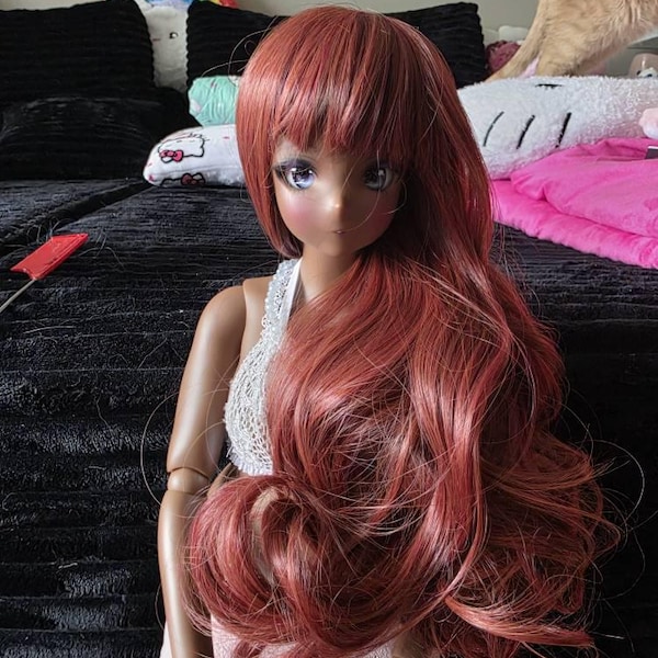 Custom Doll WIG for Smart Dolls- Heat Safe -tangle Resistant- 8.5