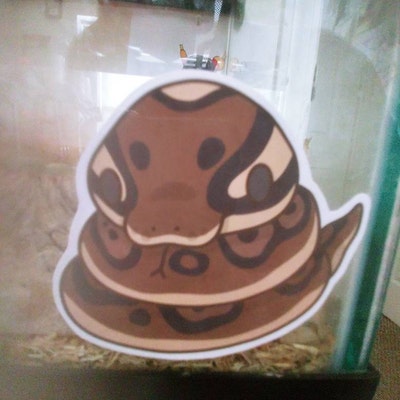 Ball Python Stickers Cute Snake Stickers - Etsy