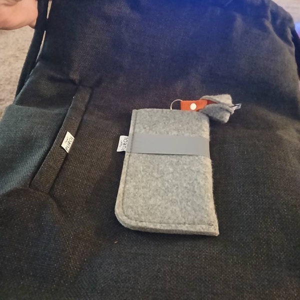 FELT LAPTOP SLEEVE Yellow Zipper Gray Felt MacBook Cover Corner Zipper ...