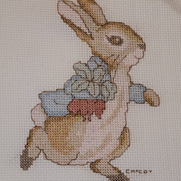 Script Alphabet Blessing Cross Stitch PDF Pattern, Romantic Script Font ...