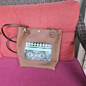 Leather Mini Tote Bag PDF Pattern Handbag PDF Template Woman Mini Bag ...