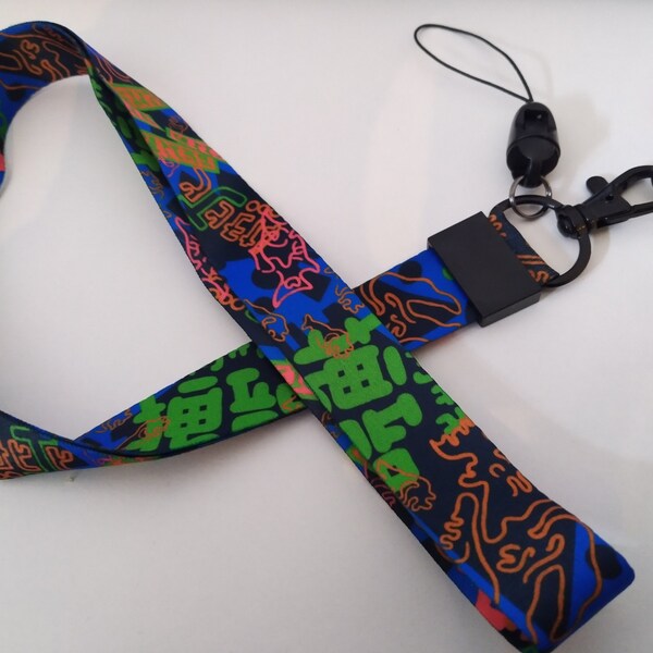 Splatoon Grizzco Salmon Run Lanyard Badge Holder - Etsy