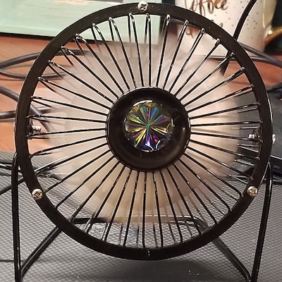 TWO 2 Pressed Glass Snowflake Compass Rose Cabochon Cab Golden Shadow ...