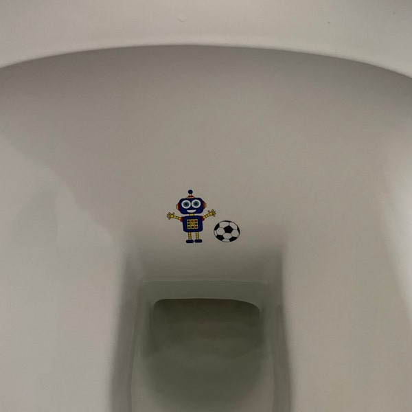 Toilet Target Stickers for Toilet Training. Urinal Aiming Stickers. Now ...