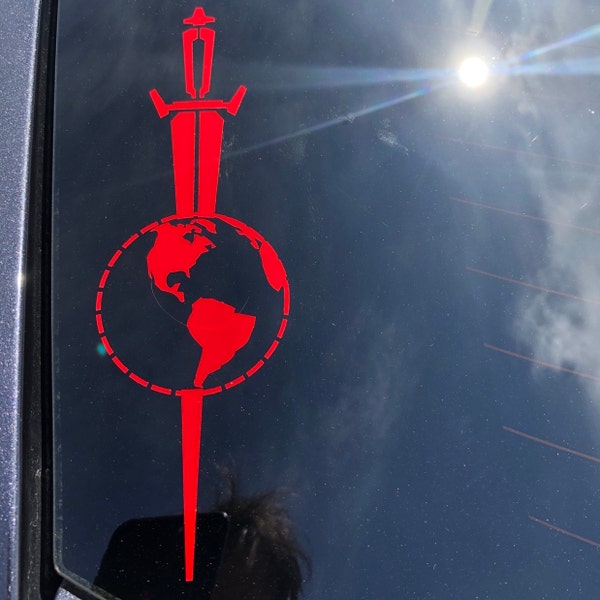 Terran Empire Symbol Decal: Star Trek Mirror Universe Vinyl Sticker - Etsy
