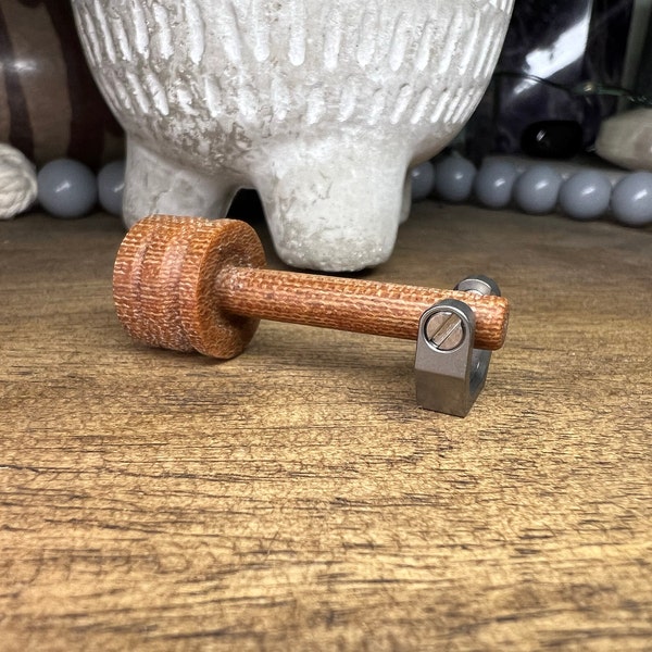 Natural Brown Canvas Micarta- Solid Round Rod- Various Sizes- 1pc - Etsy