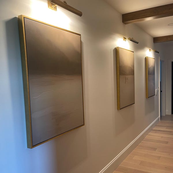 Christian Framed Modern Art Print, Minimalist Wall Art, Painting of ...