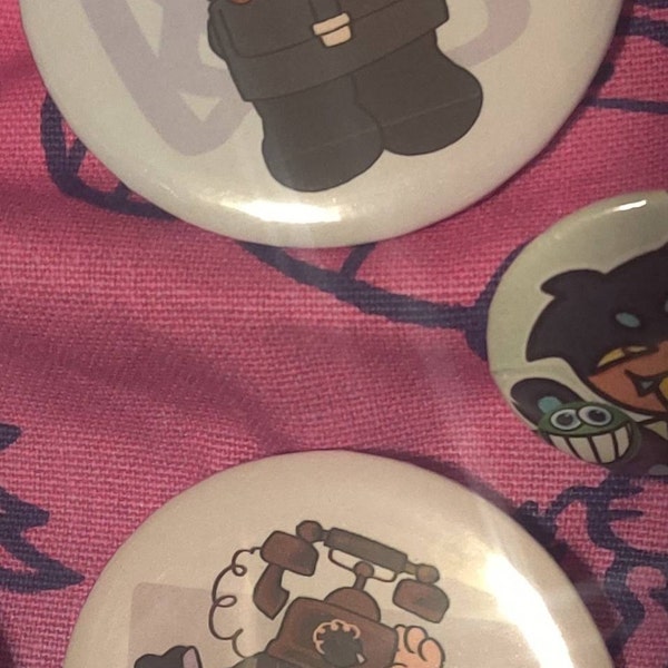DIALTOWN Pins / Buttons - [wave 1] - Etsy