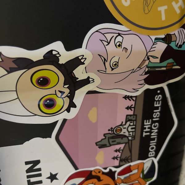 Luz Noceda Vinyl Sticker - the Owl House - Season 3 - Thanks to Them ...