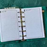 LMI Yearly Chart Filofax Inserts Refills Printable Binder Planner - Etsy