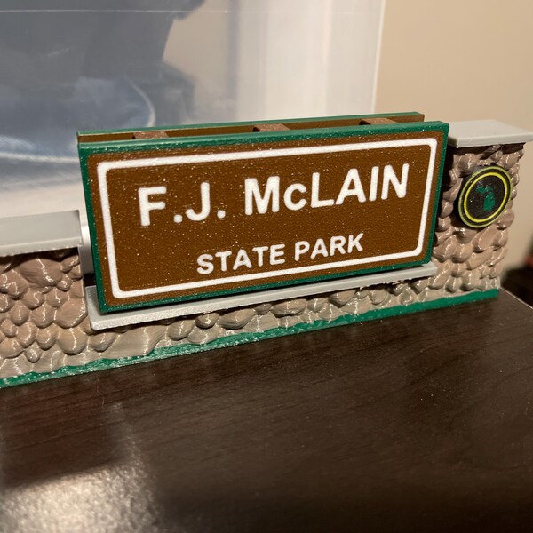 Mini Copper Harbor Road Sign - 3D Print - Etsy