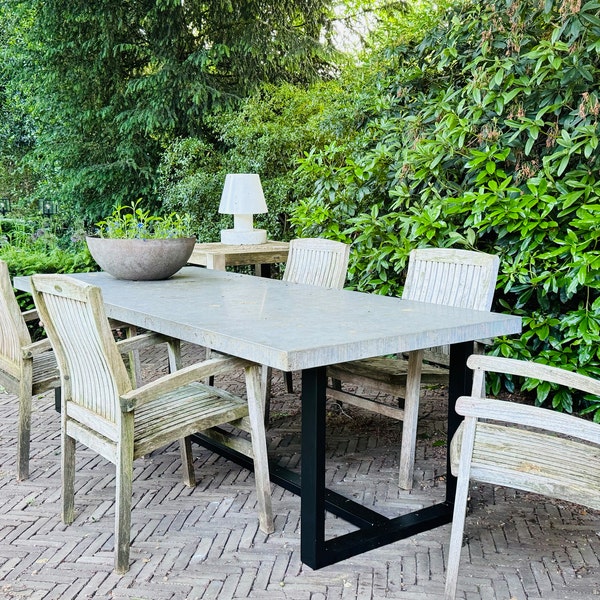 Metal Table Legs Also for Round Tables. Industrial Dining Table Legs ...