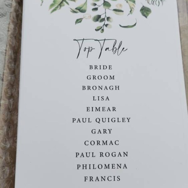 PRINTED Personalised Wedding Favour Sticker Sheet, Envelope Label ...