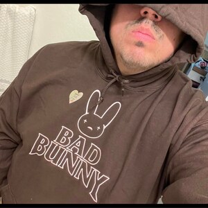 Benito Heart Corazon Bad Bunny Pink Crewneck Bad Bunny Merch - Etsy