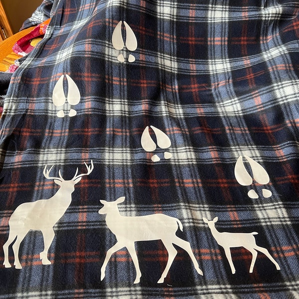 Deer Print Svg, Deer Track Svg, Animal Tracks Svg, Deer Footprints Svg ...