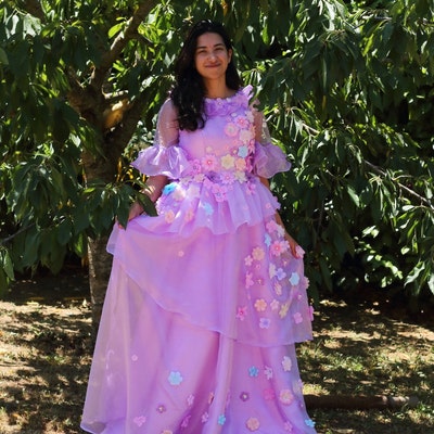 Handmade Cosplay Isabela Dress, Isabela Encanto Dress, Encanto Isabela ...