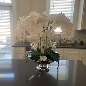 Spring Centerpiece, Orchids and Flowers Centerpieces, Large Floral ...