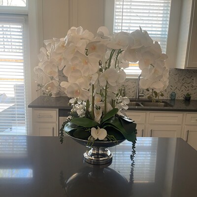Spring Centerpiece, Orchids and Flowers Centerpieces, Large Floral ...