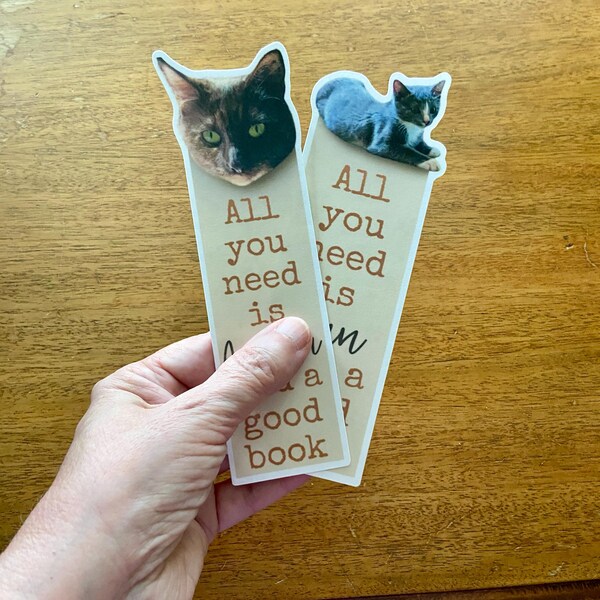 Custom Dog Bookmark, Animal Lover Gift for Pet Lovers, Personalized ...