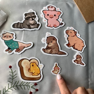 Croc Dog Sticker / Shiba Inu Sticker / Puppy Sticker / Animal Sticker ...