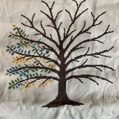Temperature Tree Cross Stitch Pattern PDF INSTANT DOWNLOAD - Etsy