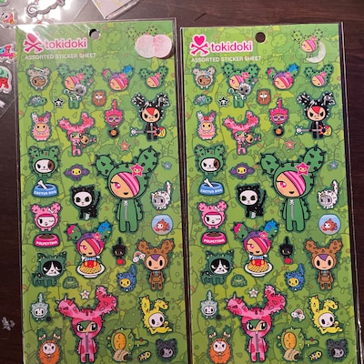 Daiso Tokidoki Sticker Sheet - Etsy