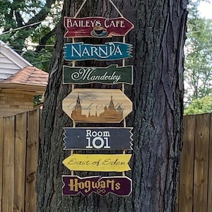 Custom Storybook Sign Set FREE SHIPPING - Etsy