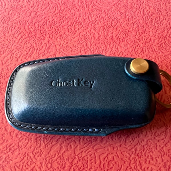 Handmade Leather TOYOTA Car Key Case.leather Car Key Fob Cover,remote ...