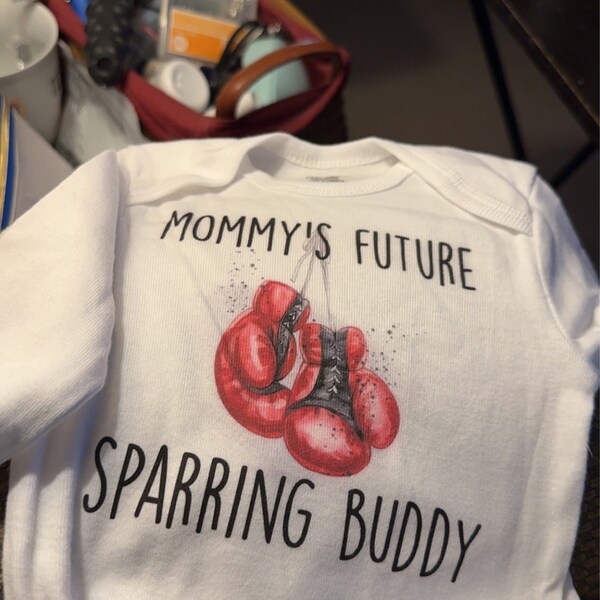Boxing Onesie®, Boxing Baby Gift, Future Boxer Onesie®, MMA Onesie ...